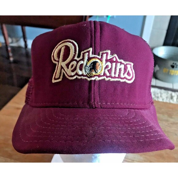 AJD | Accessories | Vintage Washington Redskins Ajd Snapback Hat Mesh ...